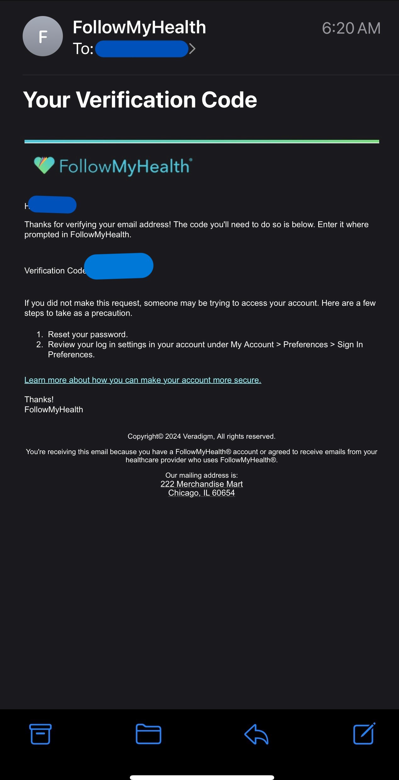 Changing Notifications Email?