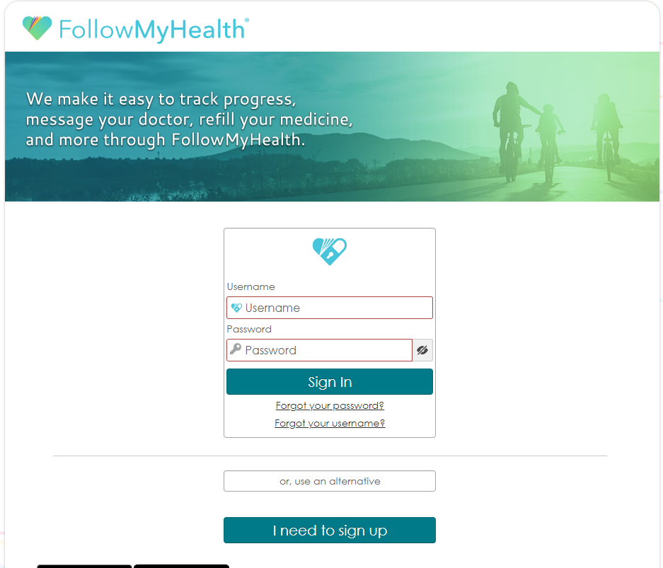 Account Recovery Process for FollowMyHealth™ Users who currently use an ...