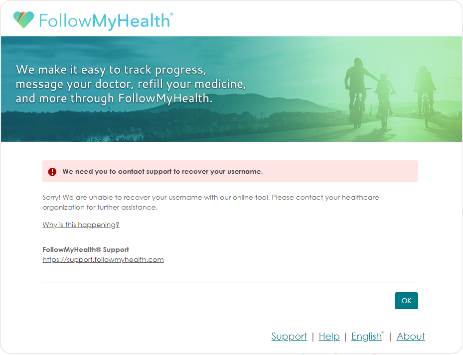 Account Recovery Process for FollowMyHealth™ Users who currently use an ...