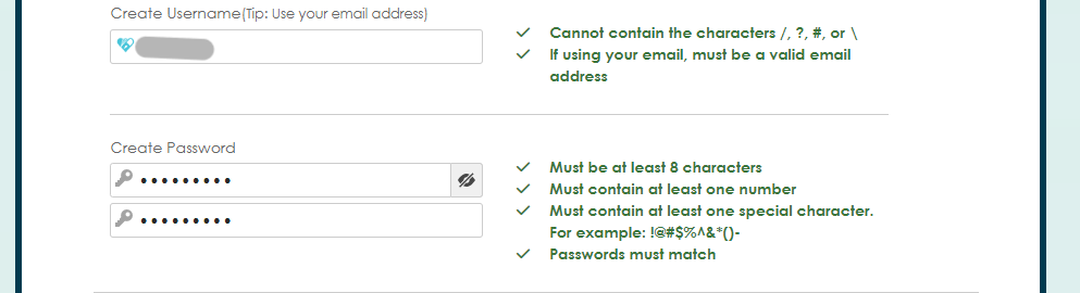 Creating a FollowMyHealth Username and Password