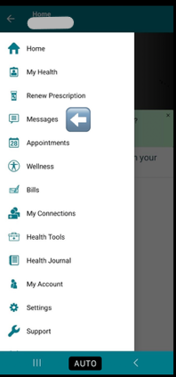 Messaging a Provider- Mobile App