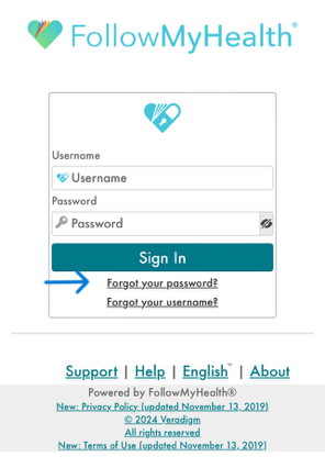 How to Change Your FollowMyHealth™ Password on Mobile Apps