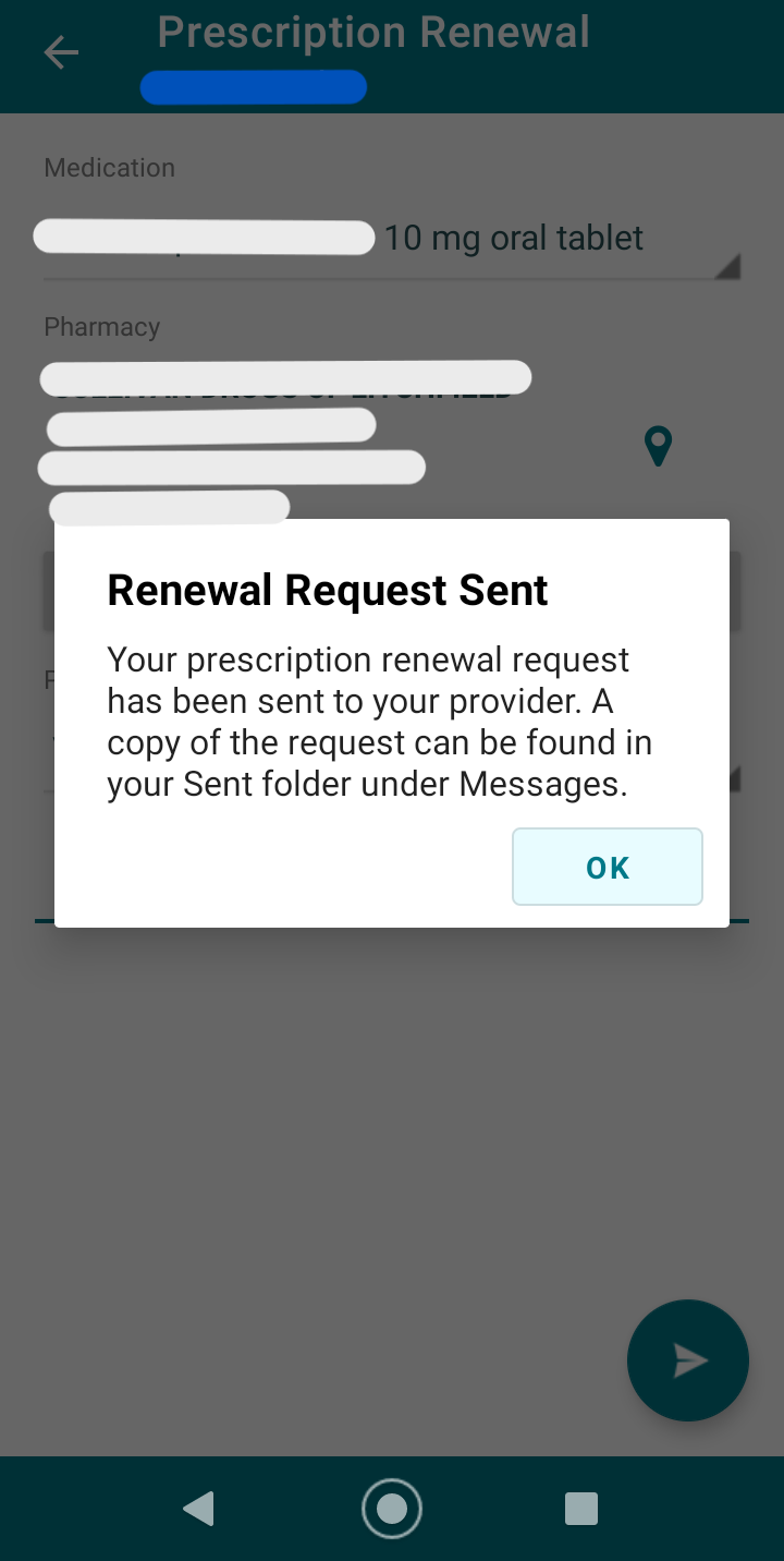 Prescription Refill Using FollowMyHealth™ Mobile App