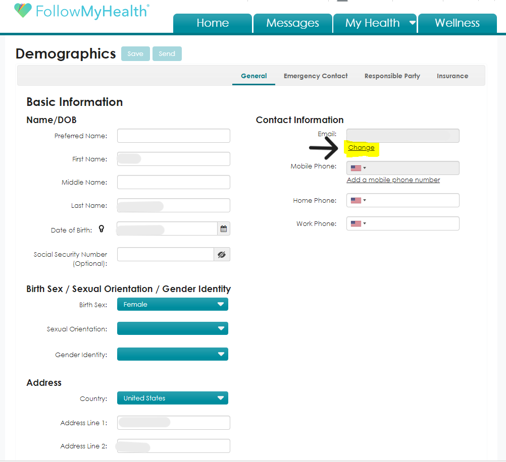 How to Update Your Email Address in FollowMyHealth™