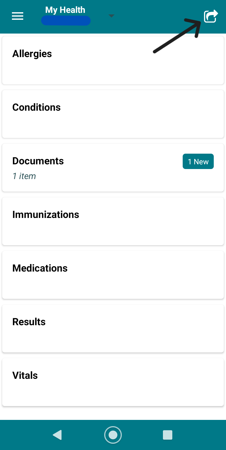 How to Export Your Health Records Using the FollowMyHealth™ Mobile App