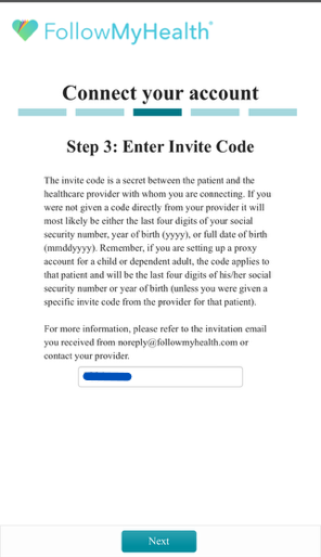 Creating Your FollowMyHealth™ Account on a Smartphone or Tablet.