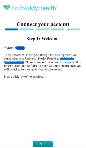Creating Your FollowMyHealth™ Account on a Smartphone or Tablet.