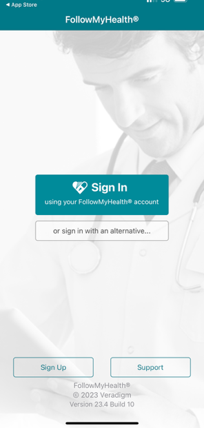 Creating Your FollowMyHealth™ Account on a Smartphone or Tablet.
