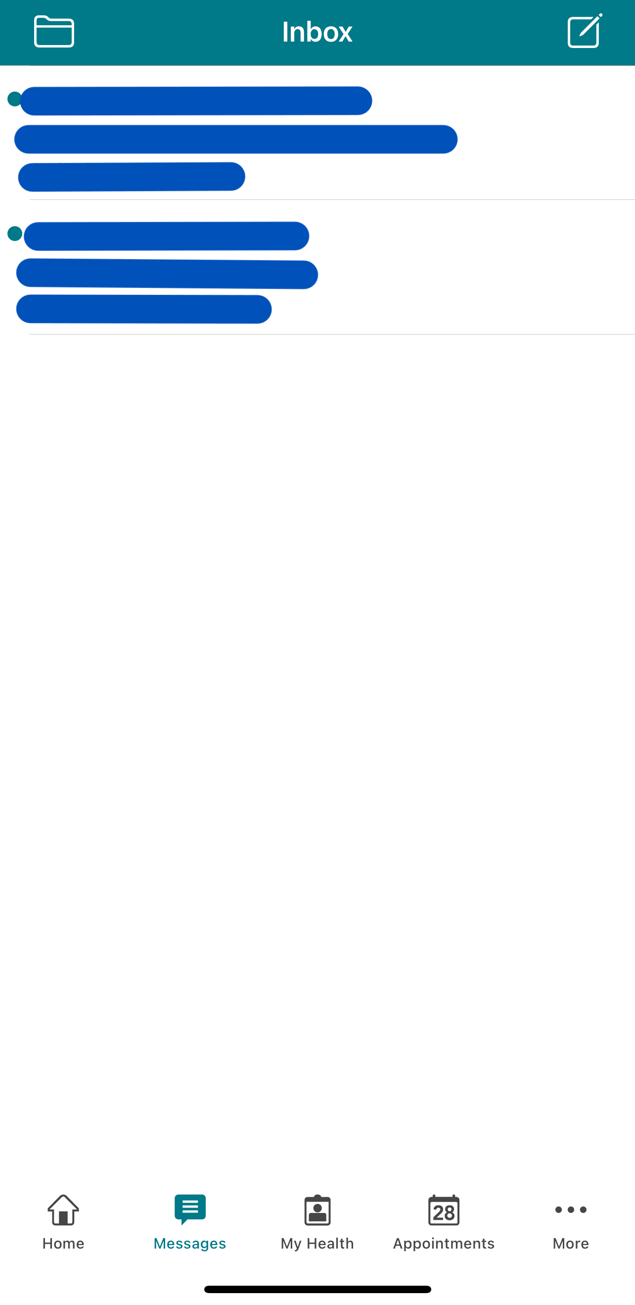 Managing Your Inbox Effectively in FollowMyHealth™ on Android and iOS