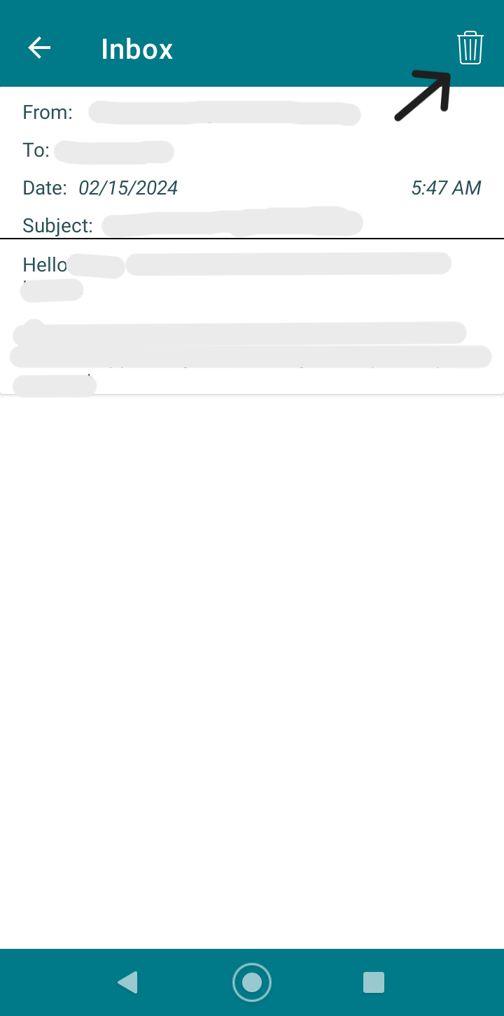 Deleting Messages in the FollowMyHealth™ App