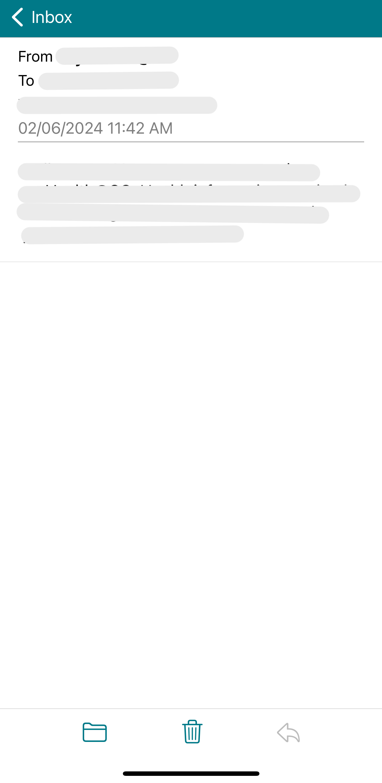 Deleting Messages in the FollowMyHealth™ App