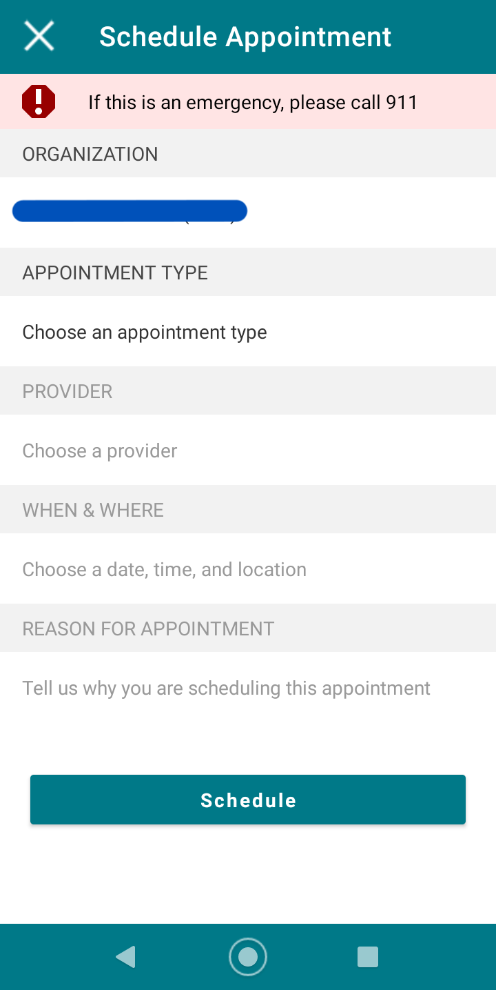How to Schedule Appointments Using the FollowMyHealth™ App on Android
