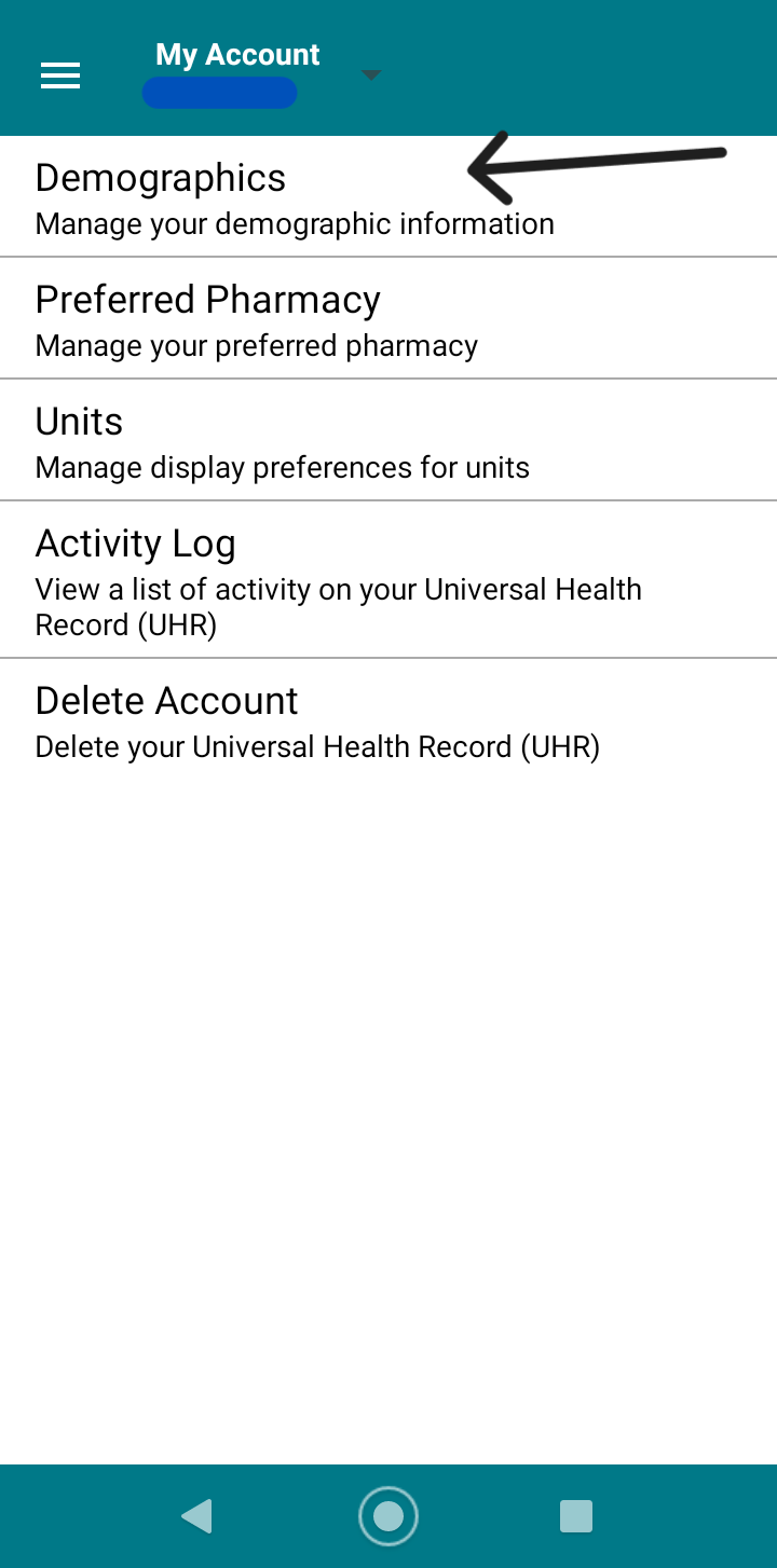 How to Manage Your Demographic Information in FollowMyHealth™ on iOS and Android