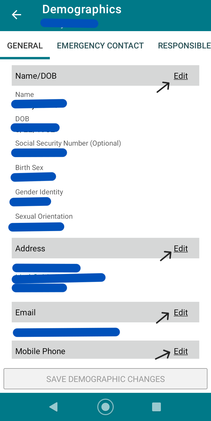 How to Manage Your Demographic Information in FollowMyHealth™ on iOS and Android