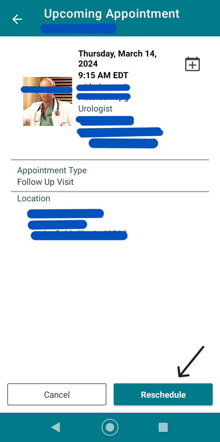 Easy Steps to Reschedule Appointments Using FollowMyHealth™ Mobile Apps