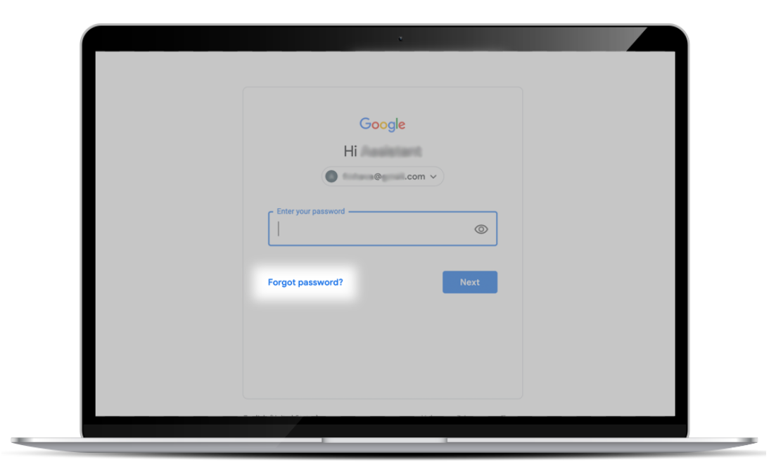 I forgot my password? How can I reset it?