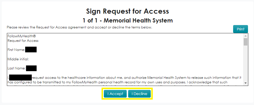 Creating a FollowMyHealth Universal Health Record Without An Invitation