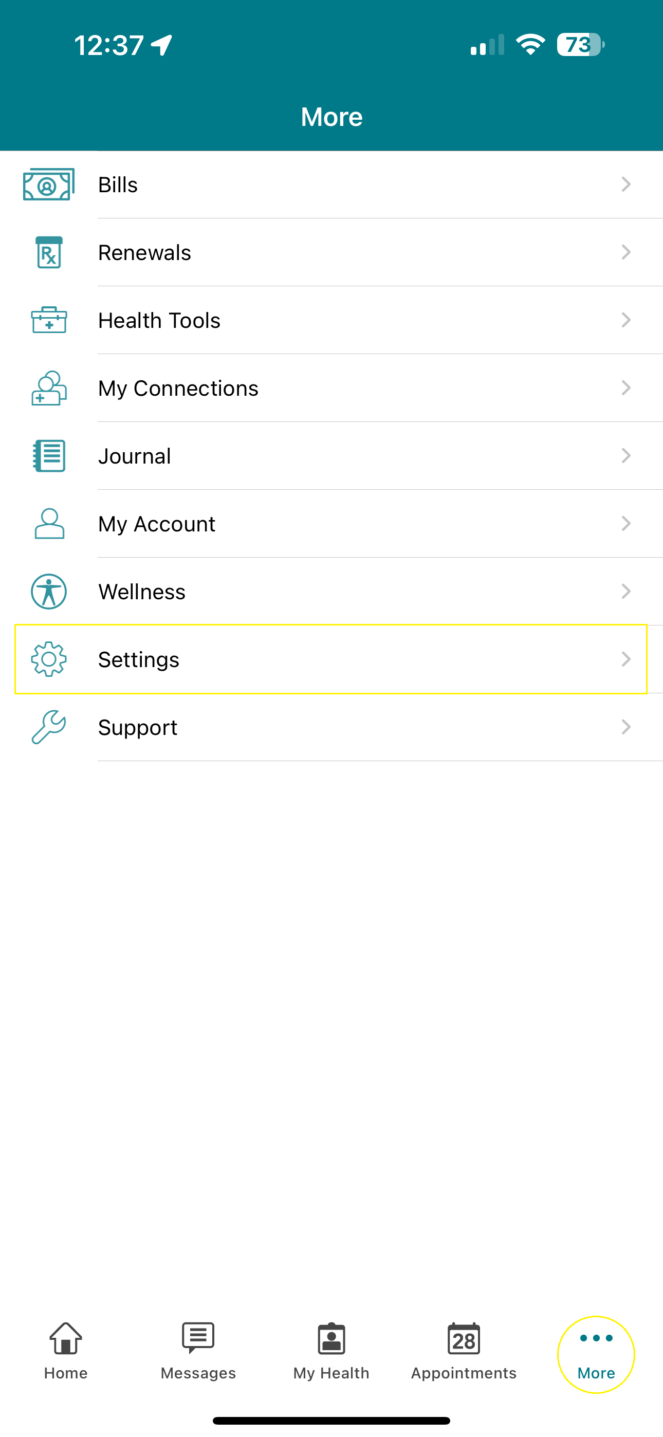 Change Your Username and/or Password From Inside Your FollowMyHealth ...